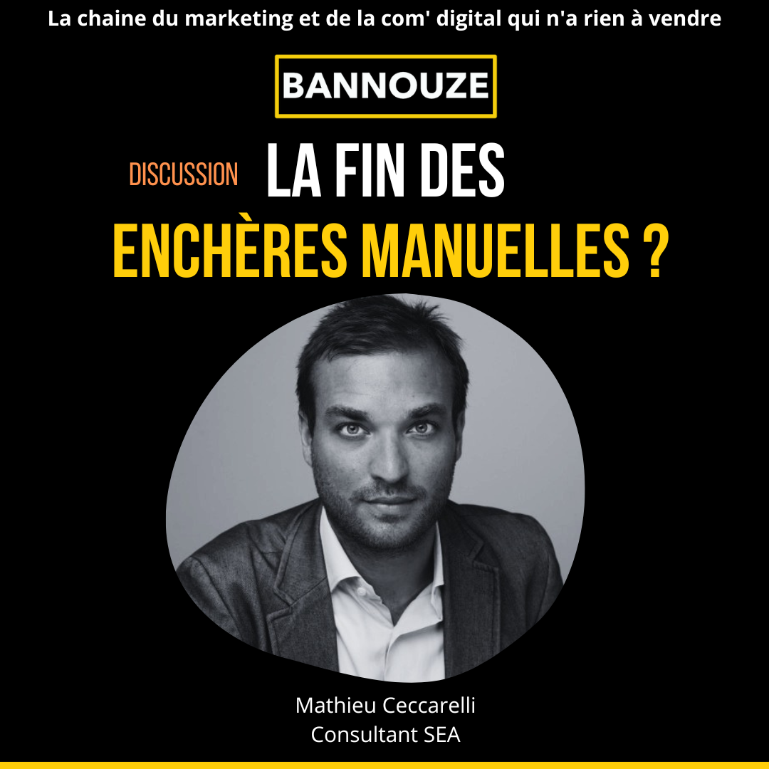 La Fin des enchères manuelles ? Avec Mathieu Ceccarelli Consultant SEA ...